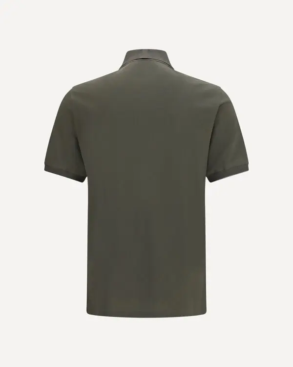 Brunello Cucinelli Cotton Polo - Green