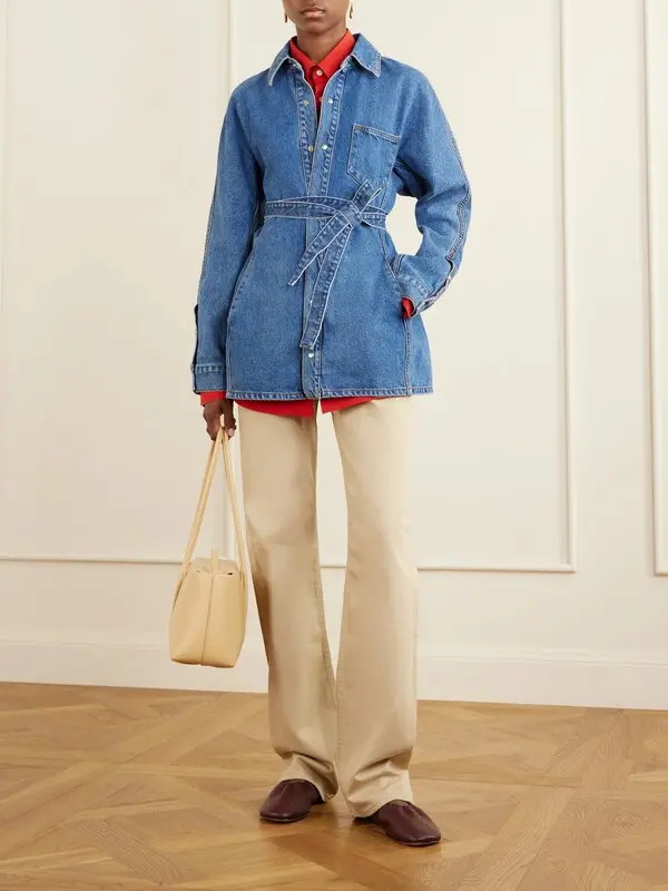Ossou Cinch Denim Shirt