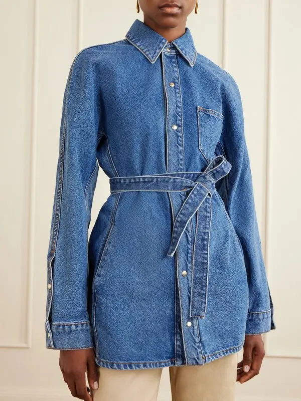 Ossou Cinch Denim Shirt