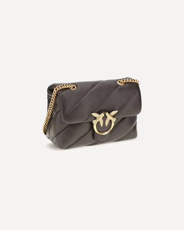 Pinko Love Mini Puff Shoulder Bag - Brown