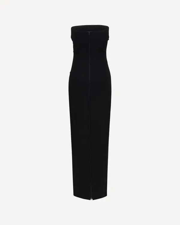 Balmain Long Stretch Viscose Dress