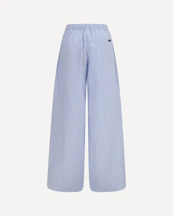 Dolce & Gabbana Striped Poplin Pants