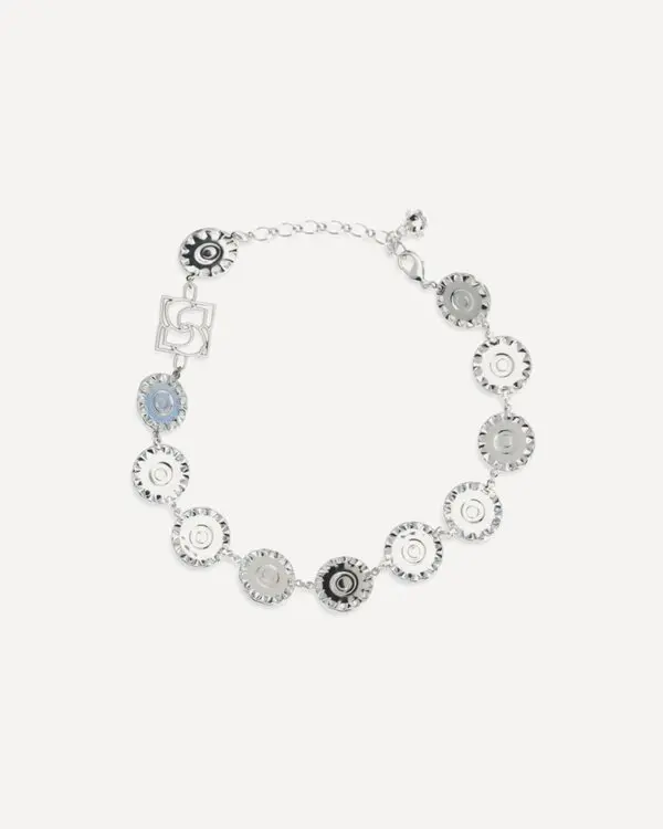 Magda Butrym Pearl And Crystal Chain Necklace