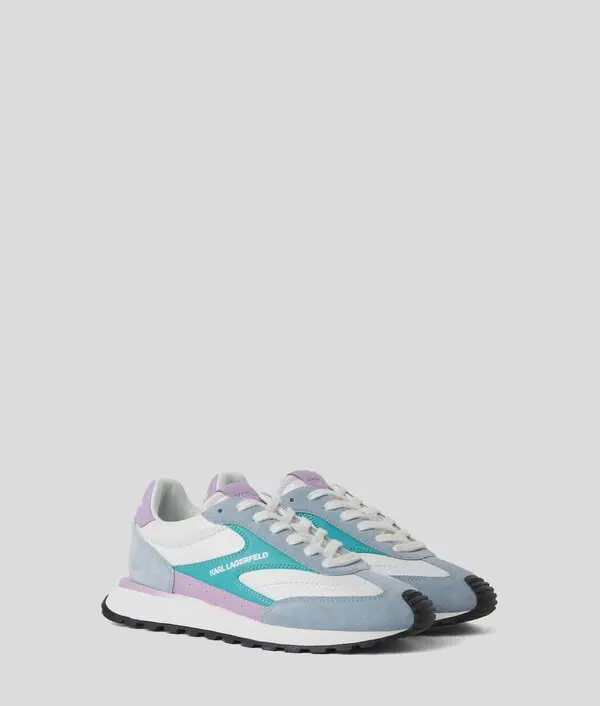KL JEANS Kairo Mixed-material Lace-up Sneakers