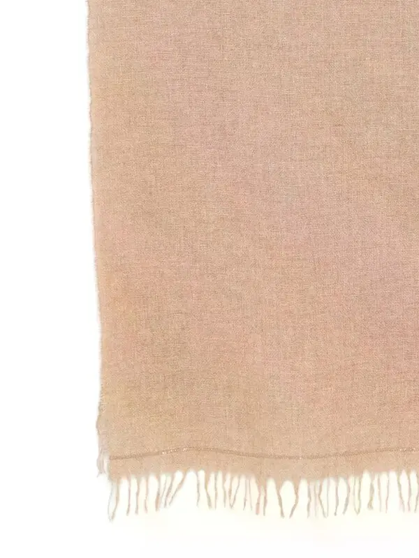 Fabiana Filippi Fringed-edge Scarf - Neutrals