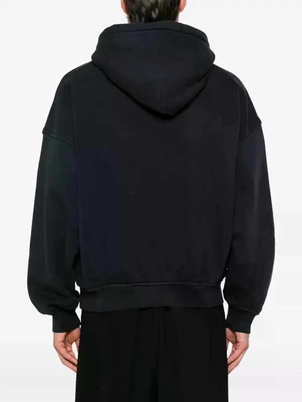 Rhude Logo-print Pouch-pocket Hoodie