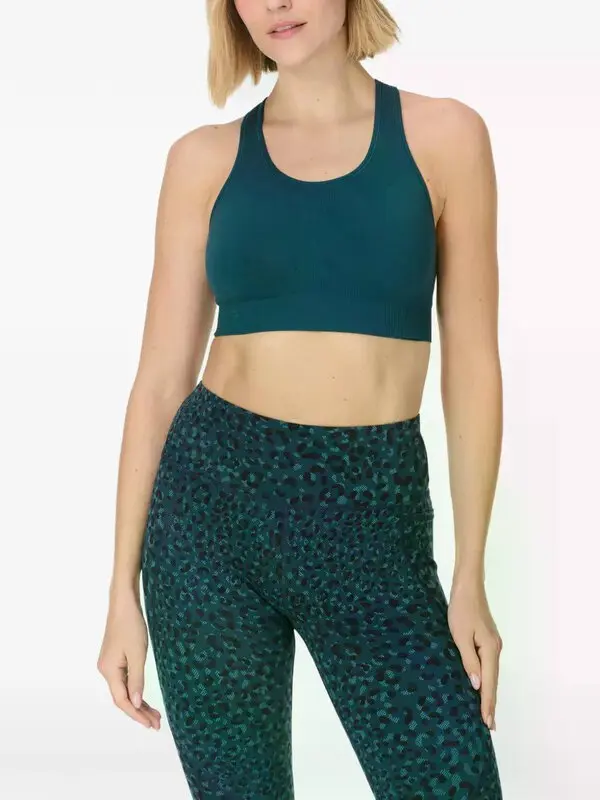 Sweaty Betty Stamina Racerback Sports Bra - Green