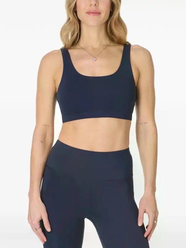 Sweaty Betty All Day Logo-print Sports Bra - Blue