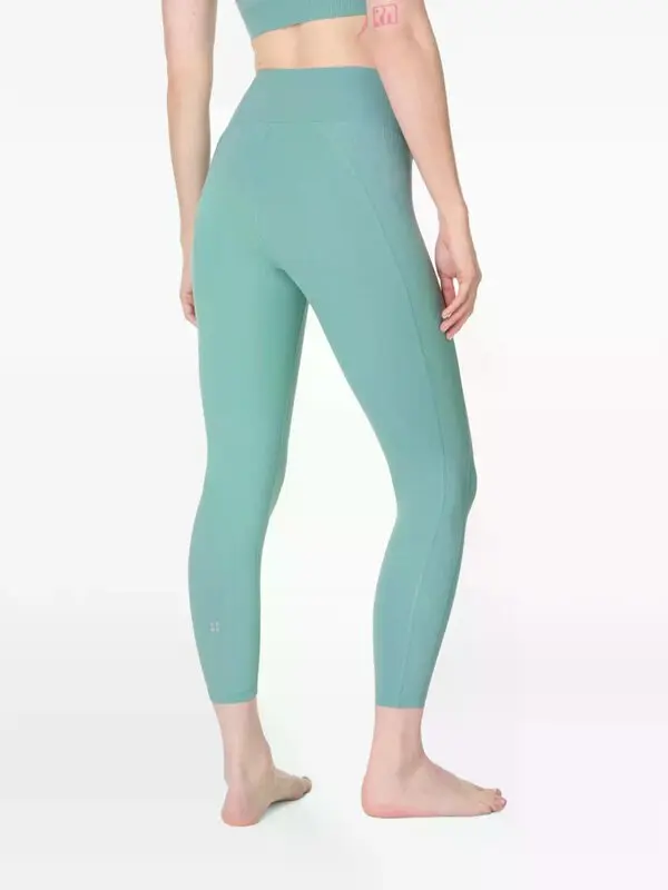Sweaty Betty Ribbed-panel Leggings