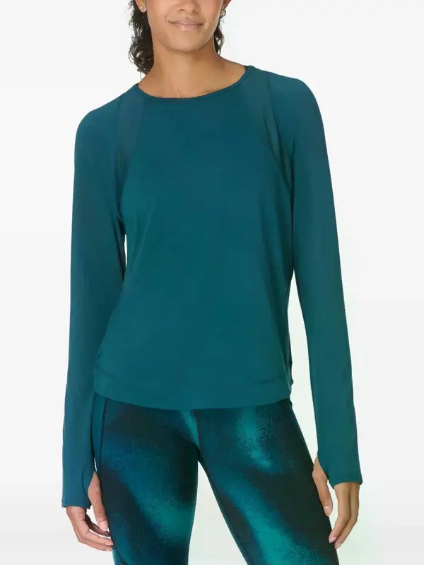 Sweaty Betty Breathe Easy Long Sleeve T-shirt - Green