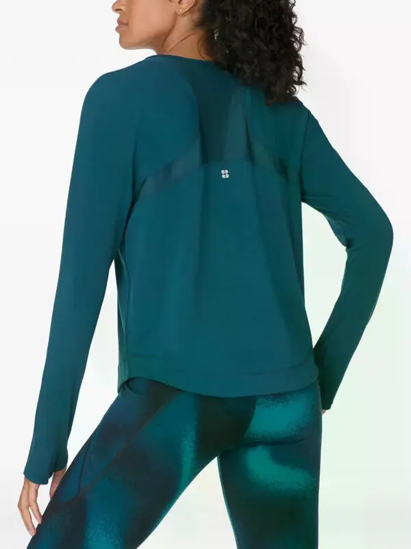 Sweaty Betty Breathe Easy Long Sleeve T-shirt - Green