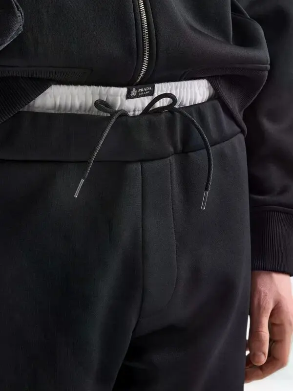 Prada Technical Jersey Trousers