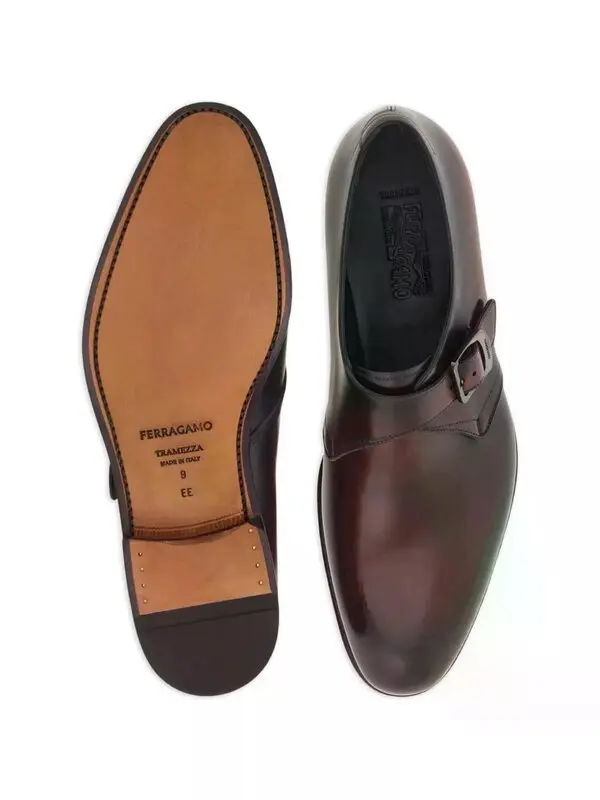 FERRAGAMO Tramezza Single-monkstrap Shoes