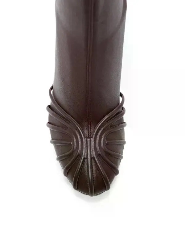 ALEVI MILANO Karen Cage-detail Stiletto-heel Boots