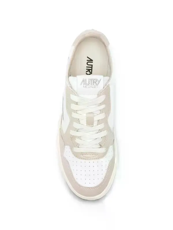 AUTRY Medalist Panelled Leather Sneakers