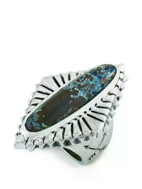KING BABY STUDIO Turquoise Concho Ring