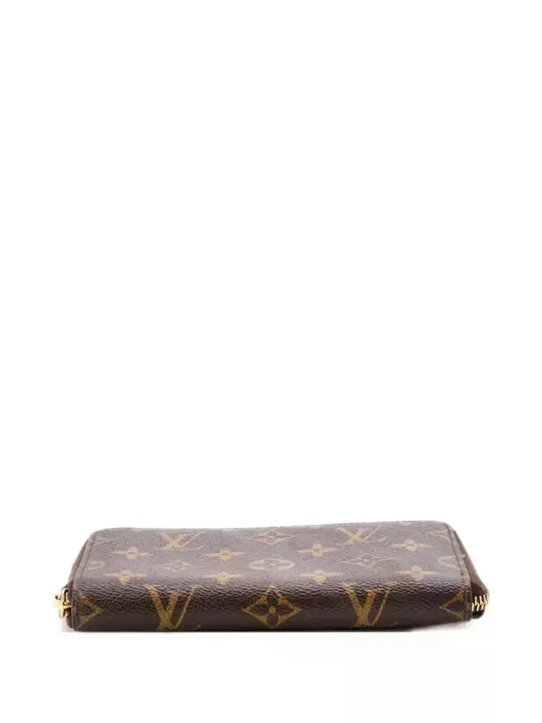 LOUIS VUITTON Zippy Compact Wallet Monogram Canvas Small Wallets