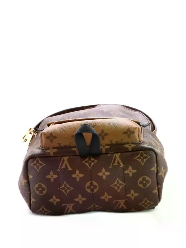 LOUIS VUITTON Palm Springs Reverse Monogram Canvas Pm Backpack - Brown