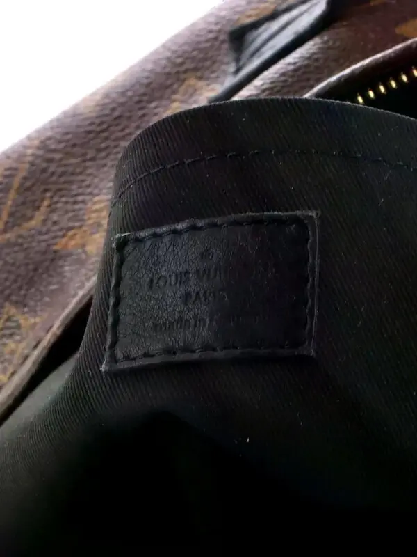LOUIS VUITTON Palm Springs Reverse Monogram Canvas Pm Backpack - Brown