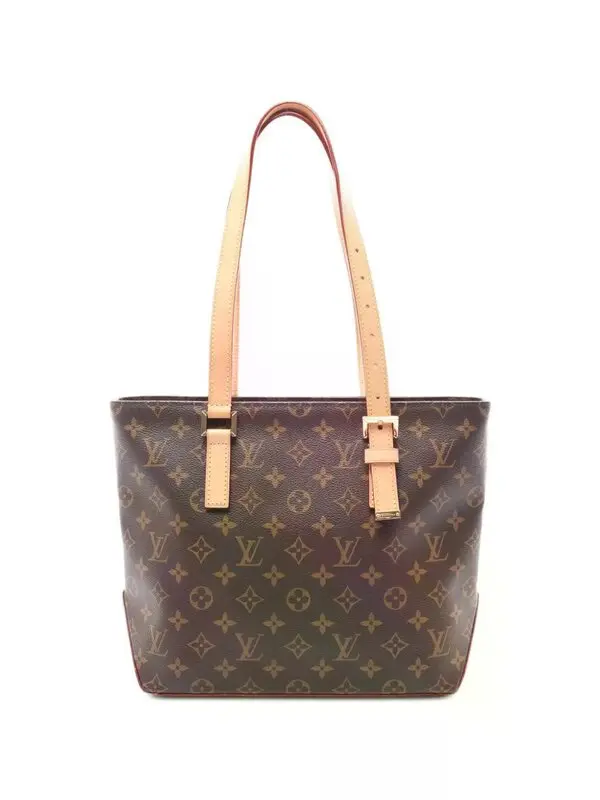 LOUIS VUITTON Monogram Canvas Cabas Piano Tote Bag - Brown