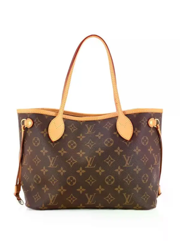 LOUIS VUITTON Neverfull Monogram Canvas Pm Tote Bag