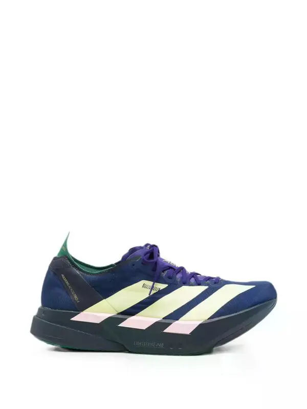 Adidas Adizero Adios Pro 4 Lace-up Running Sneakers - Blue