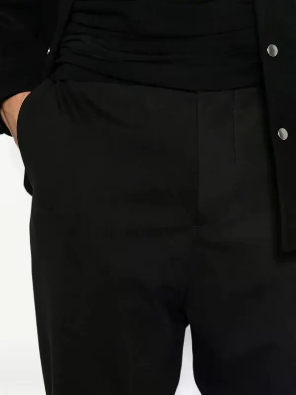Rick Owens Astaires Pressed-crease Straight-leg Trousers