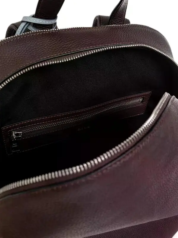Paul Smith Grained Leather Backpack
