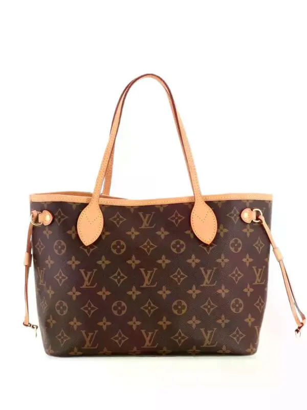 LOUIS VUITTON Neverfull Nm Monogram Canvas Pm Tote Bag