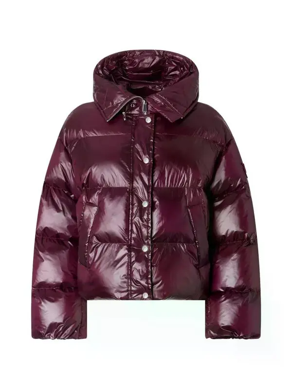 Pinko Puffer Jacket - Purple