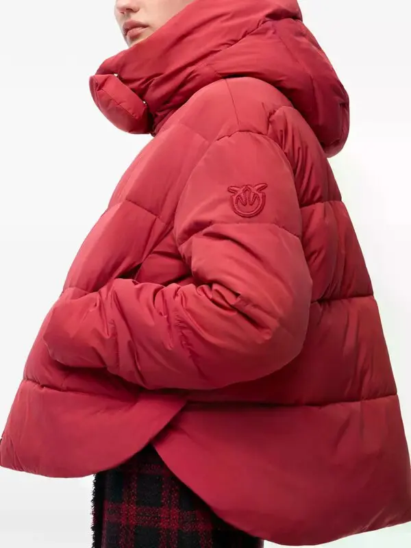 Pinko Quilted Hooded Puffer Jacket