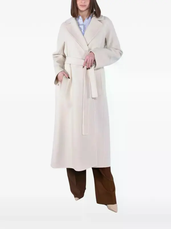 Max Mara Belted Single-breasted Coat