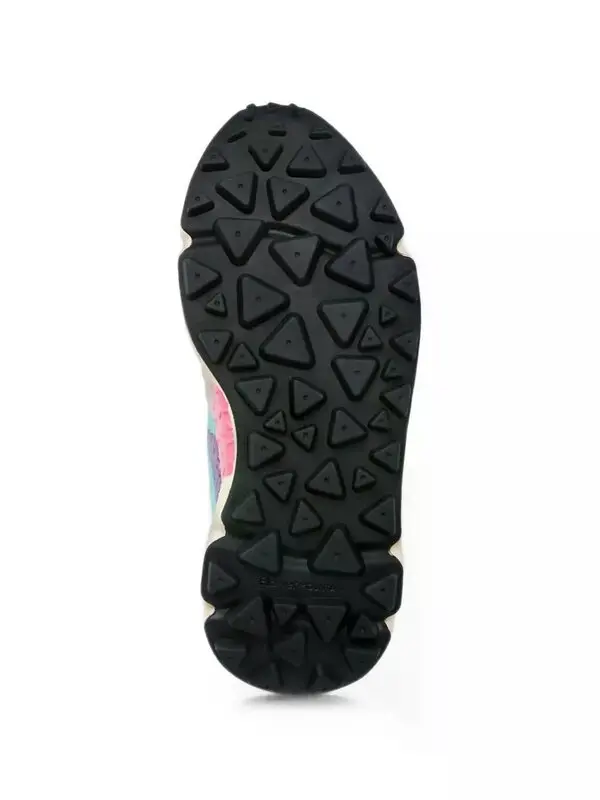 FLOWER MOUNTAIN Yamano 3 Suede-panel Sneakers