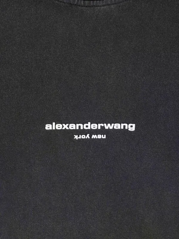 Alexander Wang Logo-print Cotton T-shirt