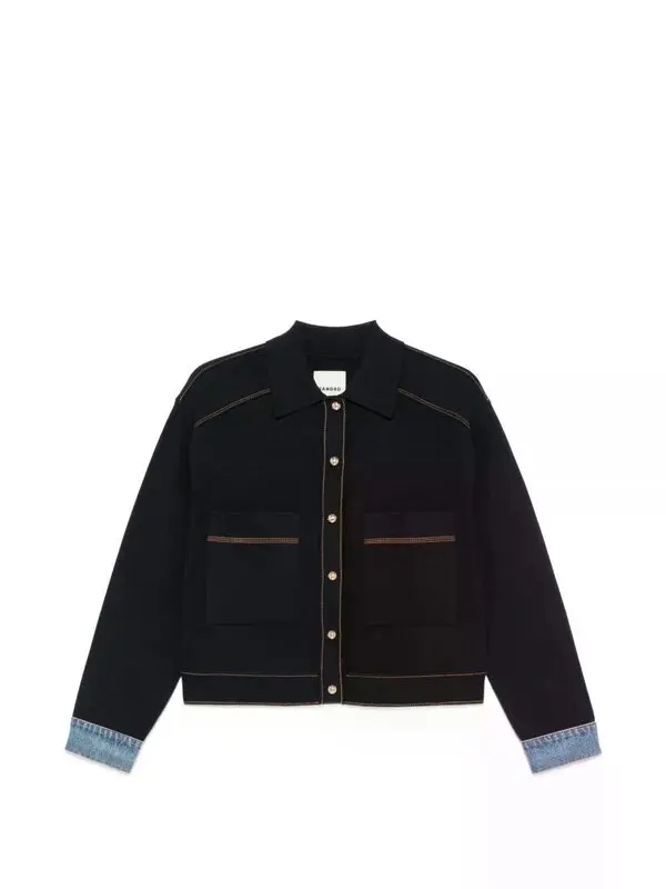 Sandro Long-sleeve Buttoned Cardigan