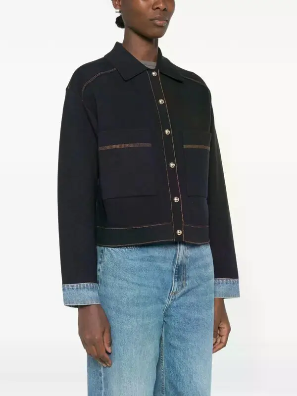 Sandro Long-sleeve Buttoned Cardigan