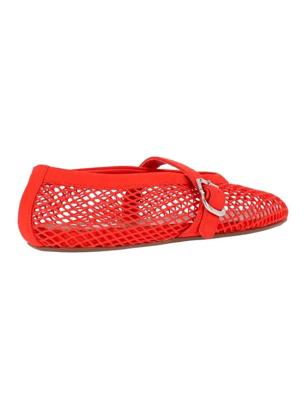 Alaïa Mesh Ballerinas - Orange