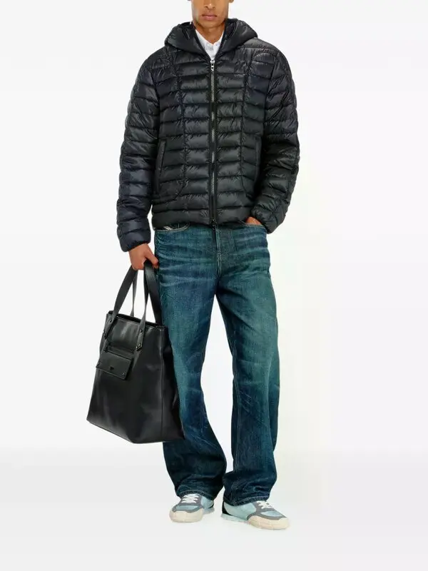 DIESEL® Padded Quilted Jacket With Hood
