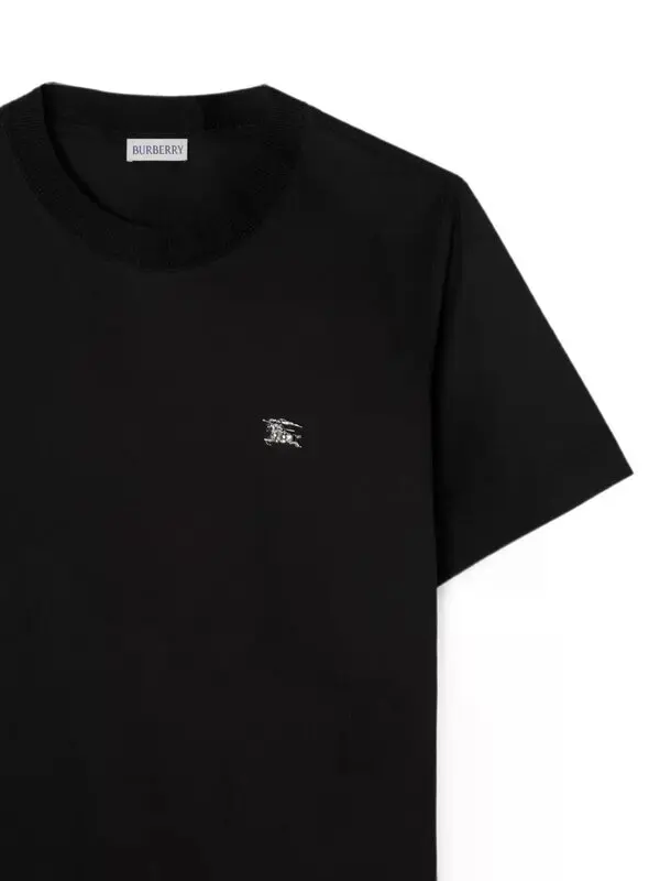 Burberry Knight Jewel Cotton T-shirt - Black