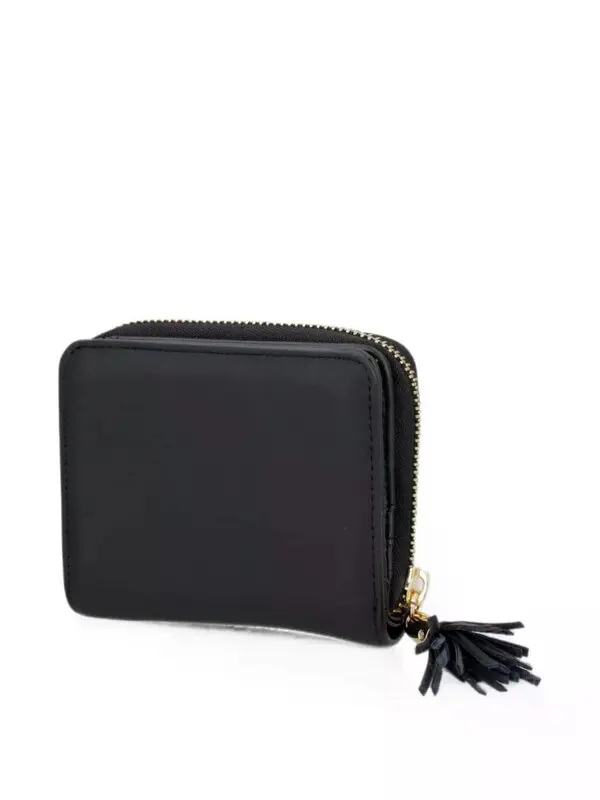 Moschino Logo-plaque Zip Wallet