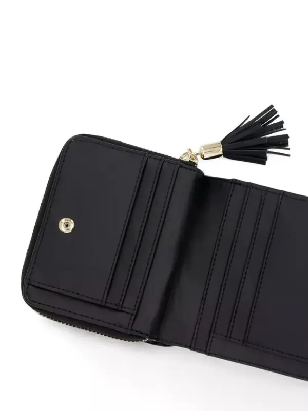 Moschino Logo-plaque Zip Wallet