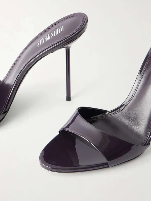 Paris Texas Lidia 105 Patent-leather Mules