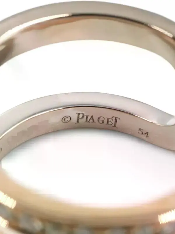 PIAGET Possession Diamond Band Ring In 18k Rose Gold And 18k White Gold