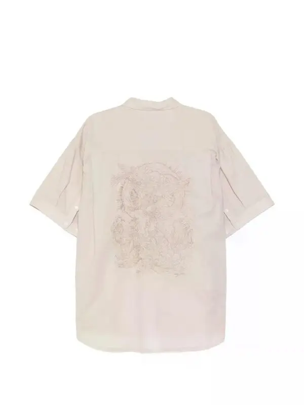 SONGZIO Graphic-embroidered Shirt