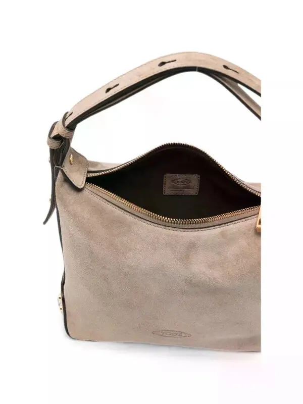 TOD'S Mini Studded-embellished Tote Bag