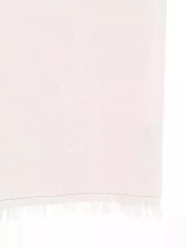 Fabiana Filippi Fringed-edge Scarf - Pink