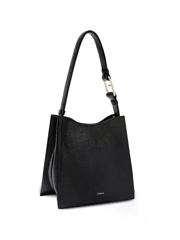 Furla Pebbled-leather Tote Bag - Black