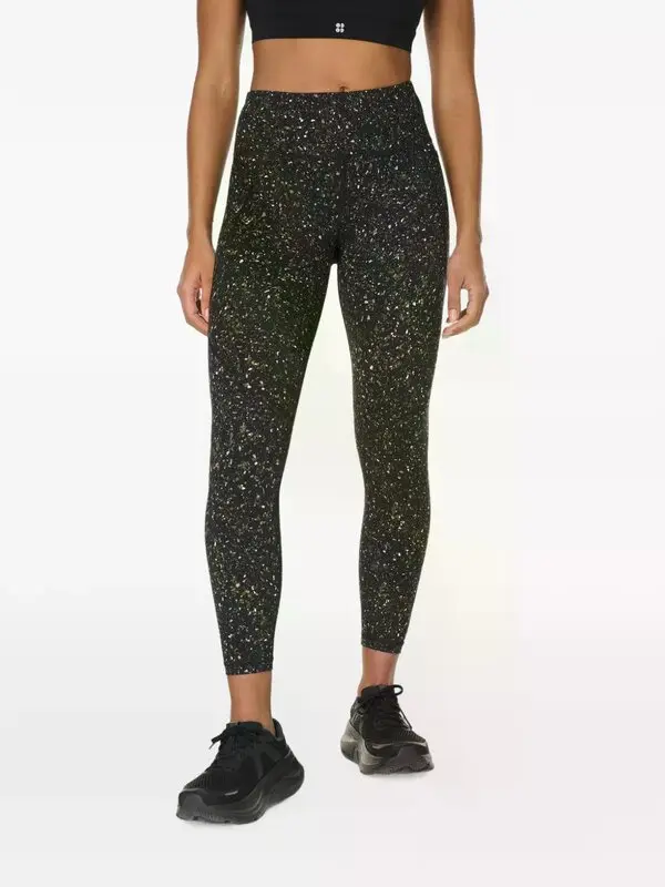 Sweaty Betty Power Gym Ditsy-print Leggings