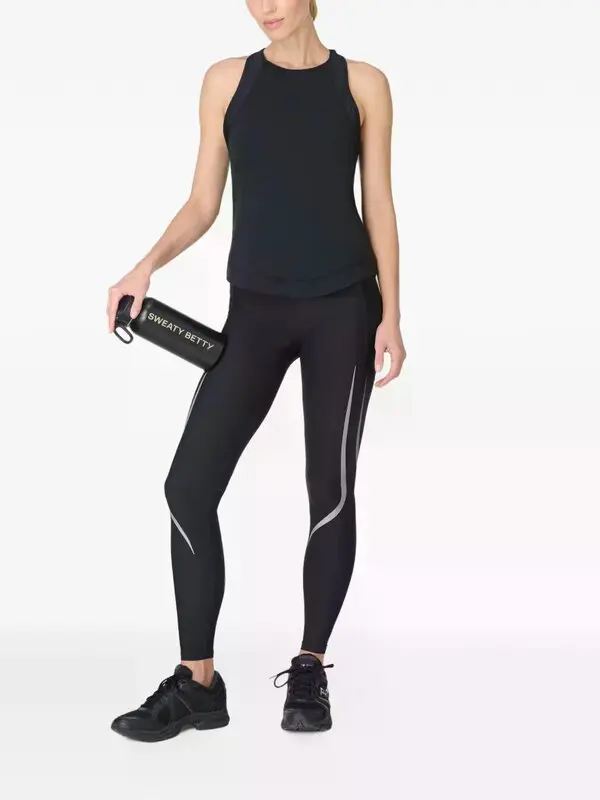 Sweaty Betty Breathe Easy Mesh-panelled Racerback Tank Top