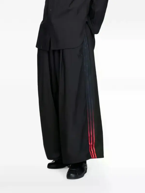 Y3 Logo Print Drawstring Waist Trousers